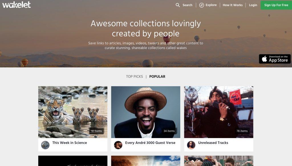 Wakelet. Outil de curation nouvelle génération | Les outils de veille