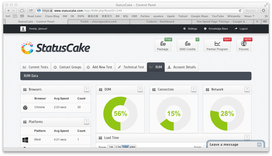 StatusCake. Outil de veille sur vos sites et pages Web. | Les outils de ...