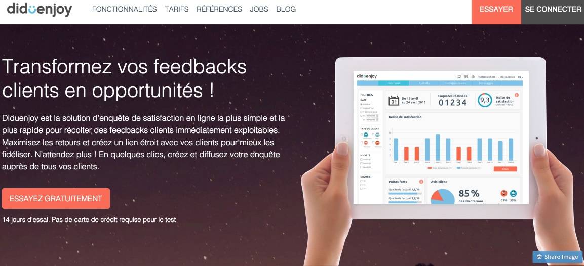 Diduenjoy. La veille sur la satisfaction client | Les outils de veille