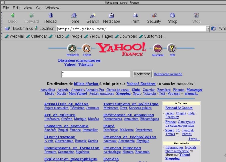 Oldweb Today. La machine à remonter le Web | Les outils de veille