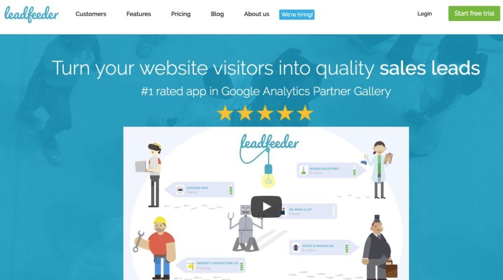 LeadFeeder. Transformez les visiteurs de votre site en leads | Les ...
