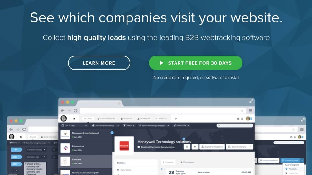 Snitcher. Découvrez qui visite votre site | Les outils de veille