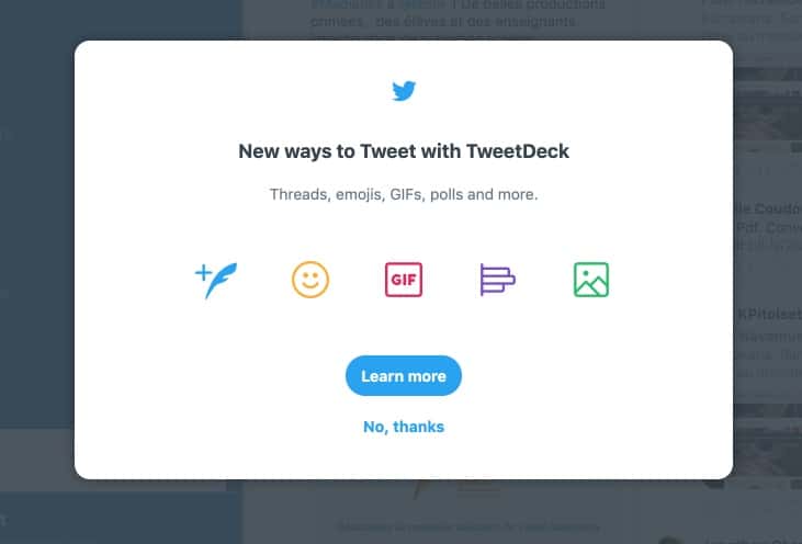 Tweetdeck refait surface avec de nouvelles fonctionnalités | Les outils ...
