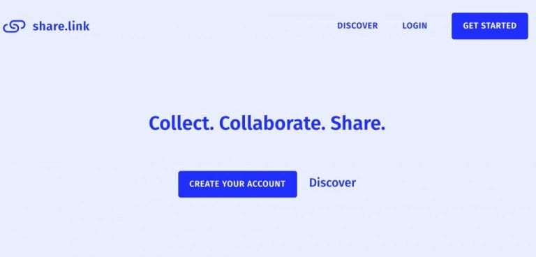 ShareLink. Sauvegarder, organiser et partager des liens